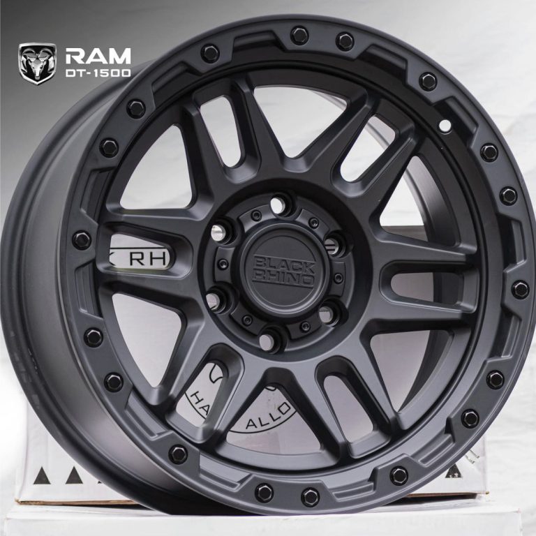 AROS R18X9 BLACK RHINO APACHE 6X139.7 RAM 1500 – Lumenia