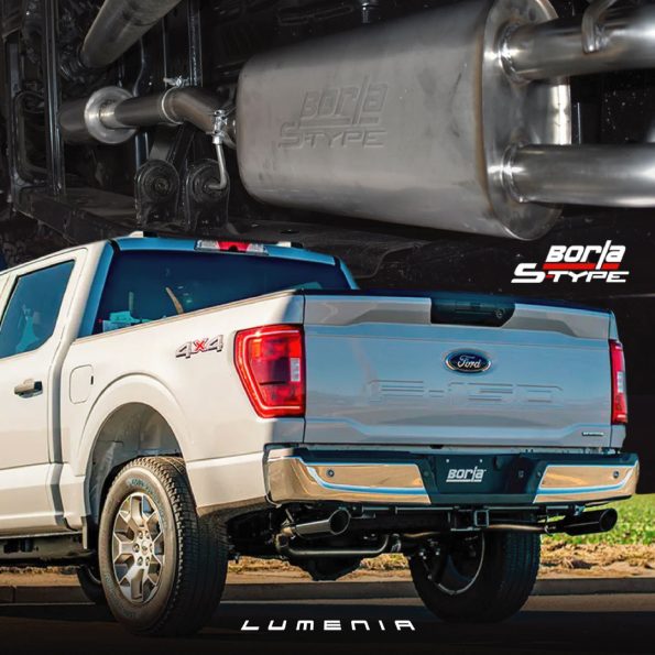 ESCAPE BORLA S-TYPE PUNTAS SEPARADAS FORD F150 2015-2020 – Lumenia